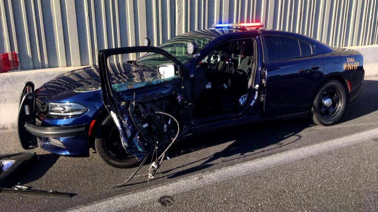 Officer Nearly Hit By Car During Traffic Stop